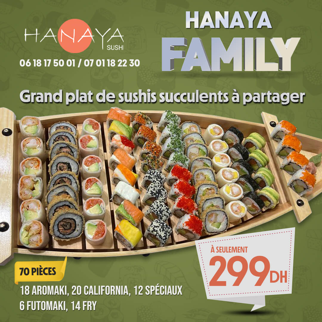 HANAYA FAMILY - Hanaya Sushi